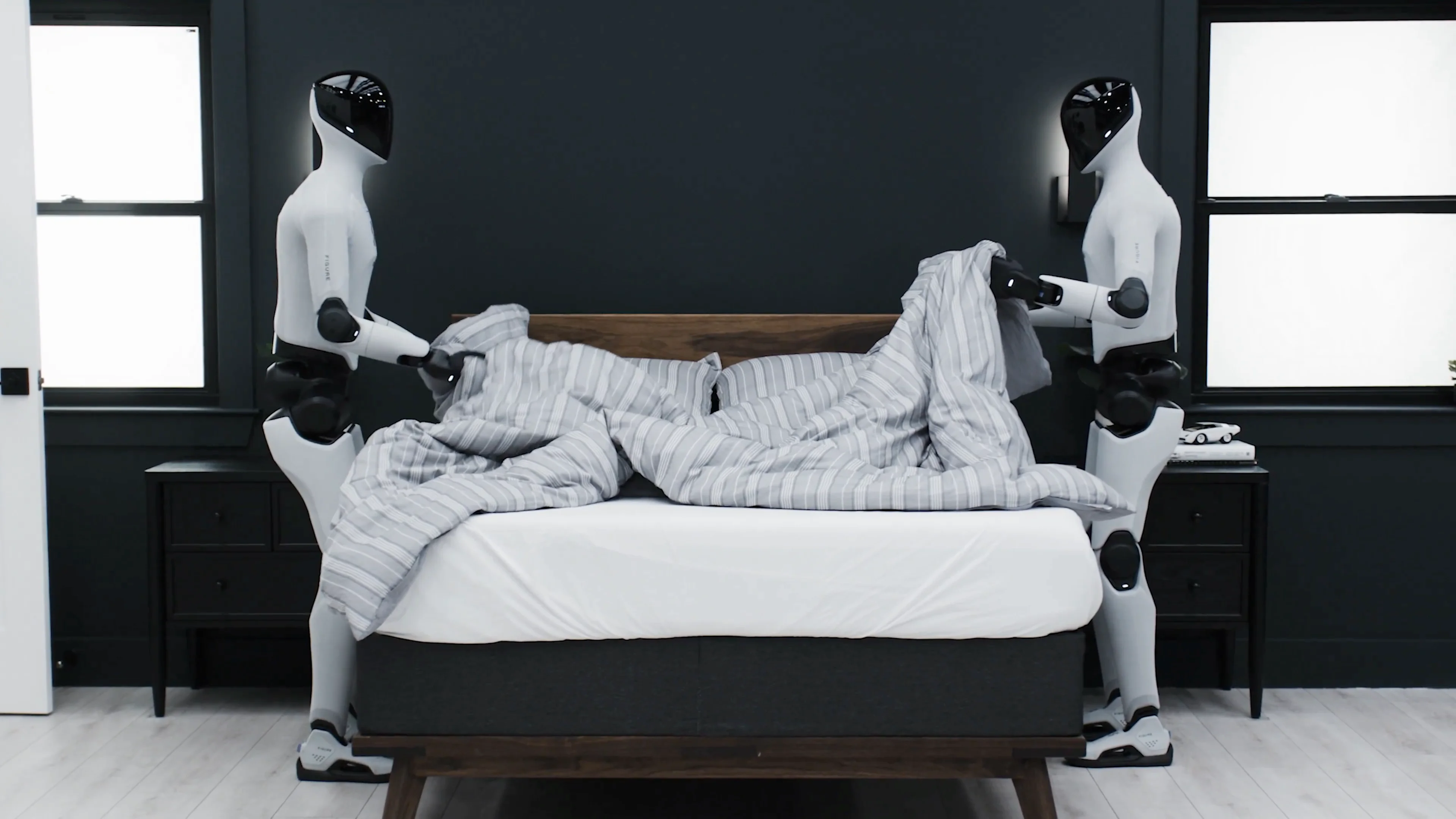 Collaborative Clean: Figure Demonstrates Multi-Robot Bedroom Reset via ...