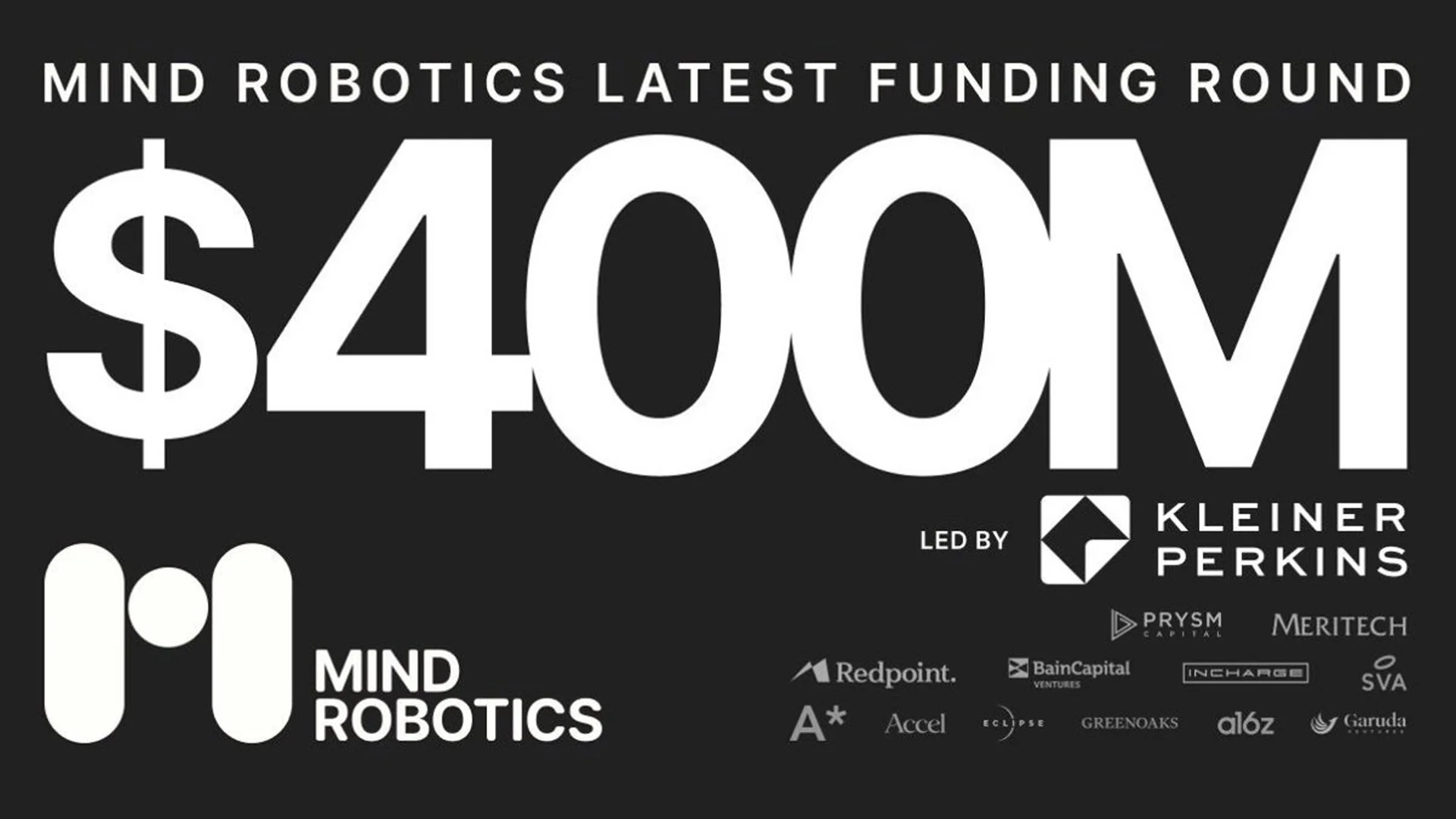 Mind Robotics Hits $1 Billion Funding Milestone with New $400M Round ...